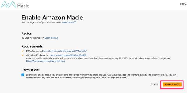 【新サービス】機械学習を使って不正なアクセスパターンを検出、対応するAmazon MacieがLaunch。 | DevelopersIO