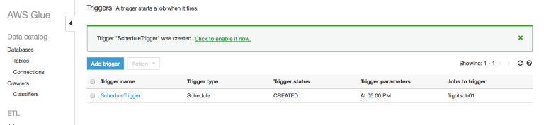AWS Glue 実践入門：Triggerを使ってスケジュールやJob完了イベントでJobを実行する | DevelopersIO