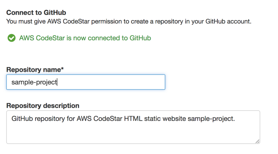 AWS CodeStarのGitリポジトリにGitHubを選択できるようになりました | DevelopersIO
