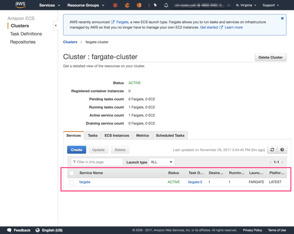 【新サービス】AWS FargateのコンテナをECS CLIからデプロイしてみた #reinvent | DevelopersIO