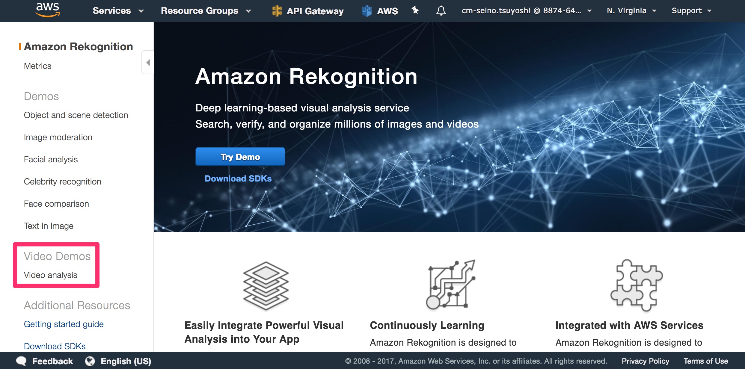 【速報】Amazon Rekognition Videoが登場！ #reinvent | DevelopersIO