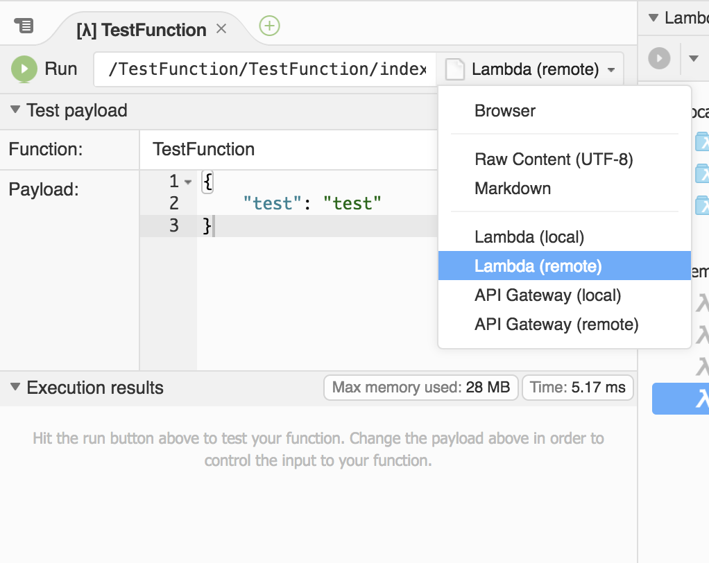 【速報】AWS Cloud9を使ってLambdaのテストをしてみた #reinvent | DevelopersIO