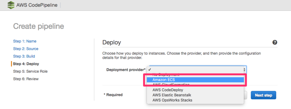 Codepipeline で Ecs にデプロイできるようになり、docker 環境の継続的デリバリも簡単になりました Developersio