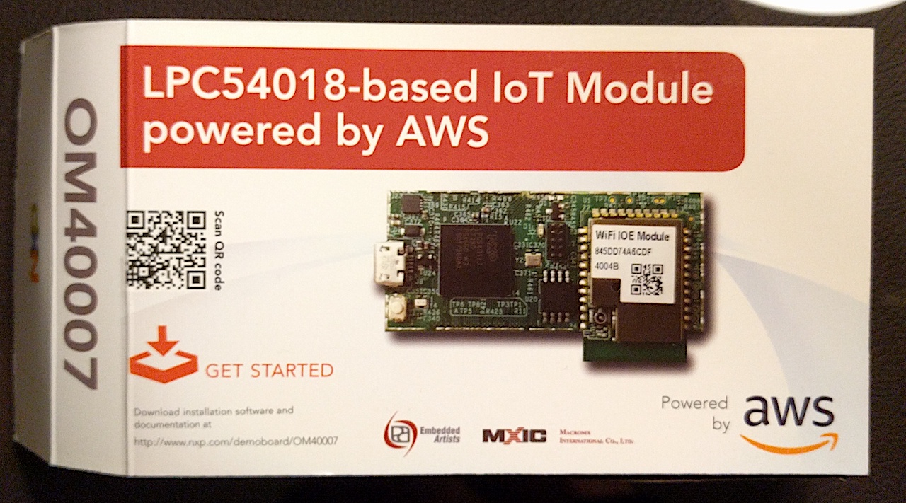 Amazon FreeRTOS用の評価デバイスをチェックしてみた #reinvent #freertos | DevelopersIO