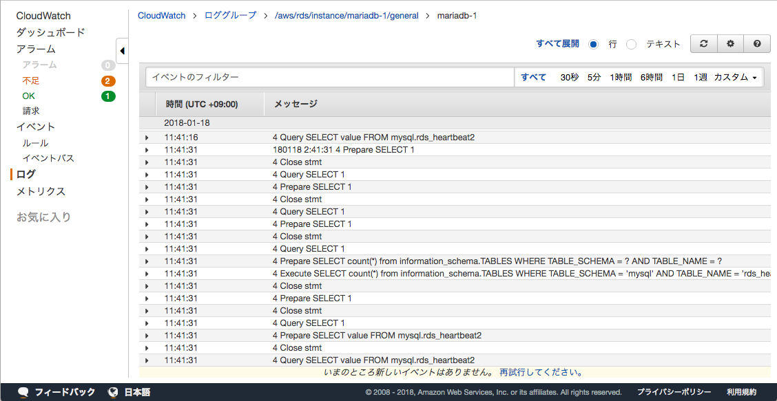 RDSのMySQL/MariaDBでログをCloudWatch Logsへ出力可能になりました | DevelopersIO