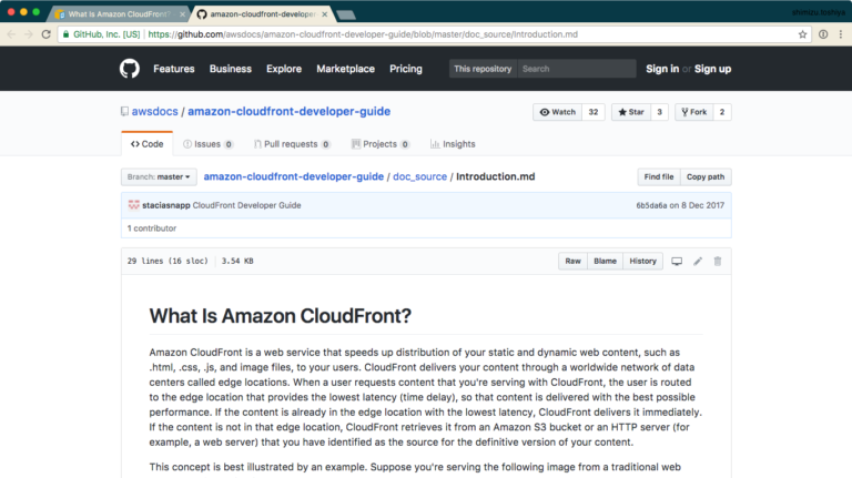 GitHubに公開されているAWSドキュメントのopen source versionを参照してみた | DevelopersIO