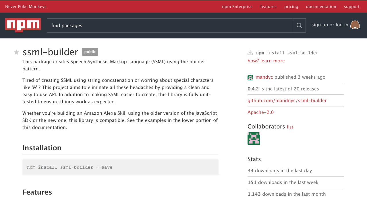 [日本語Alexa] SSMLの組み立てが超便利なssml-builderについて | DevelopersIO