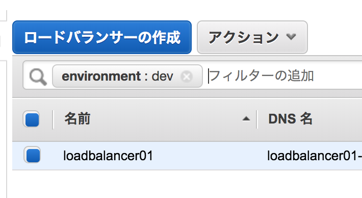 Elbがタグのフィルタリングをサポートし、elbの整理がより簡単にできるようになりました! Developersio