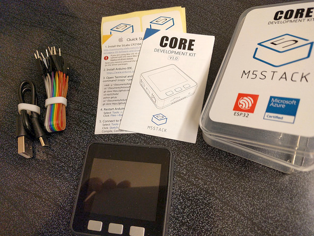 M5Stack −LCDとWi-Fi付きの小型マイコン− と開発環境M5Cloudをためしてみる #m5stack | DevelopersIO