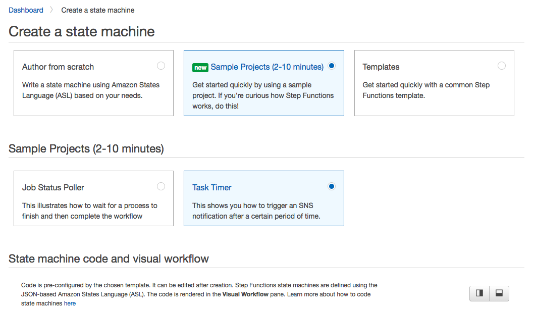 Aws Step Functionsでタスクタイマーを実装する Developersio