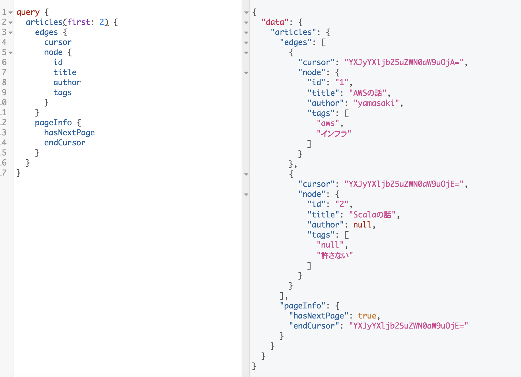 Sangria + Akka HTTPでGraphQL Connection編 | DevelopersIO