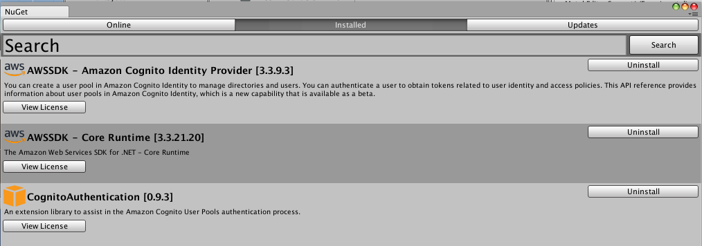 UnityでCognito UserPoolsを使ってサインアップ・サインインを実現する | DevelopersIO