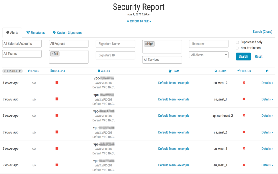 Evident.ioでAWS環境のセキュリティ診断をしてみた | DevelopersIO