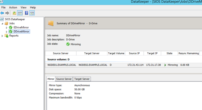 SIOS DataKeeper Cluster Edition で作る高可用性SQLServer環境 | DevelopersIO
