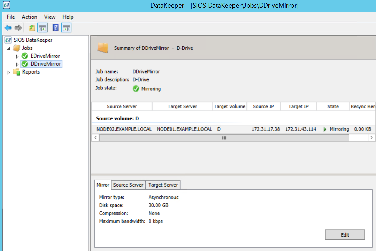 SIOS DataKeeper Cluster Edition で作る高可用性SQLServer環境 | DevelopersIO