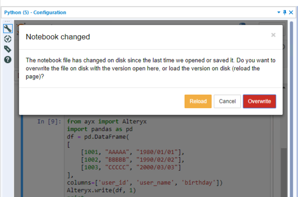 Alteryx 2018.3 新機能：「Python Tool with Jupyter Notebook」でPythonコードをAlteryxワークフロー上で実行出来るようになりました ...