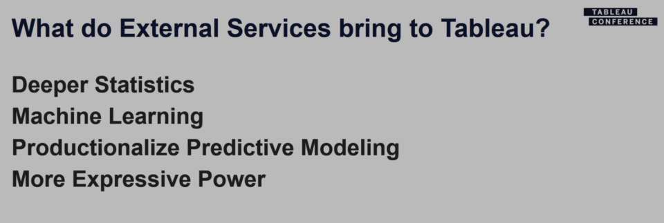#tc18 TableauとR,Python,MATLABを接続して高度な分析をする – Tableau Conference 2018 at New Orleans | DevelopersIO