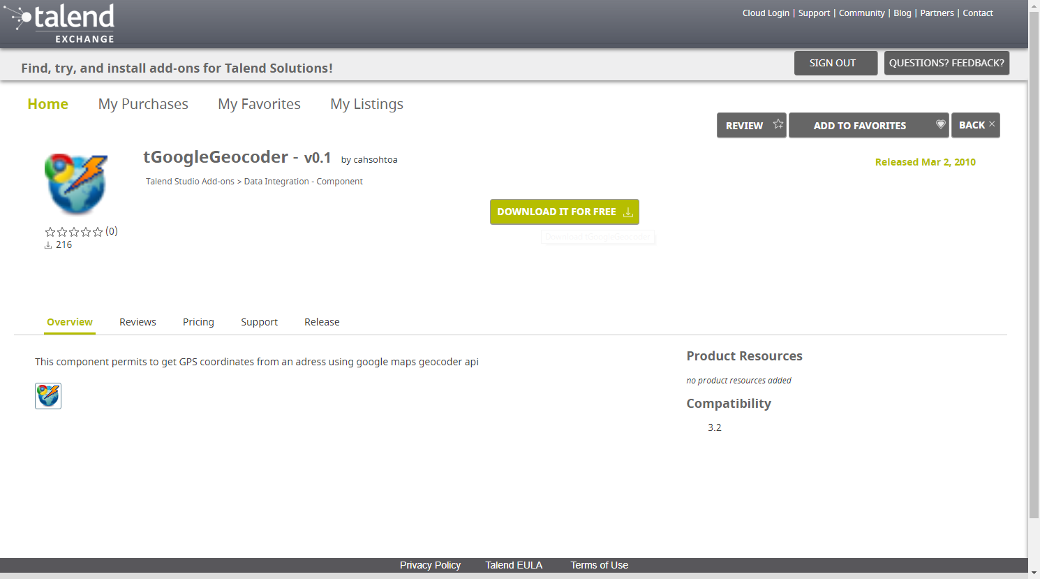 [Talend]ユーザーコンポーネントを利用してみた | DevelopersIO