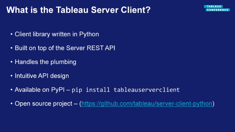 #tc18 [レポート] Tableau Server ClientとREST APIを使用した作業の自動化 – Tableau ...