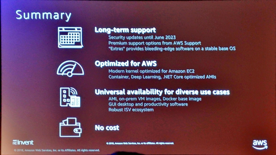 [レポート]CMP203:改めてAmazon Linux2と向き合ってきました #reinvent | DevelopersIO