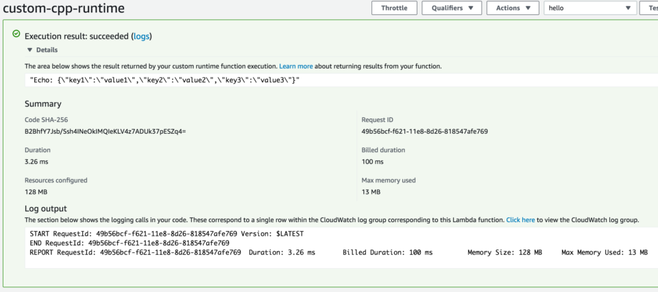 AWS LambdaのカスタムランタイムでC++を動かしてみた #reinvent | DevelopersIO