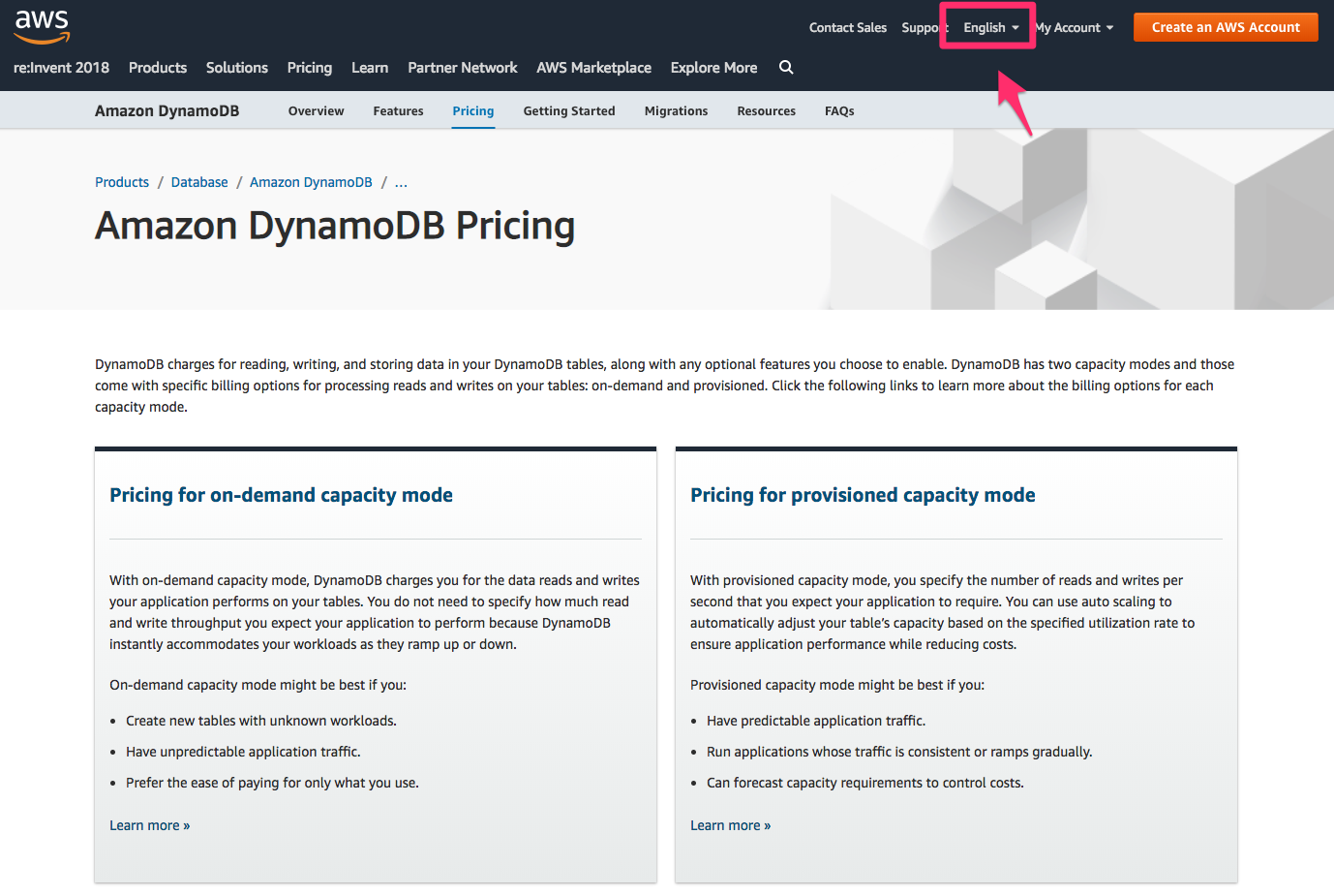 DynamoDBのオンデマンドとプロビジョニングの料金を比較をしてみた #reinvent | DevelopersIO