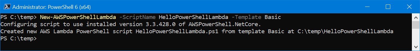 PowerShellでAWS Lambdaを試してみた | DevelopersIO