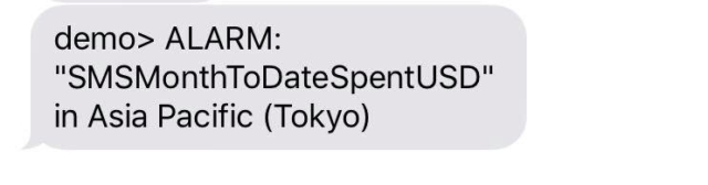 SMSがリソース不足で届かなくなる前に教えてくれるCloudWatch AlarmをCloudFormationで書いてみる | DevelopersIO