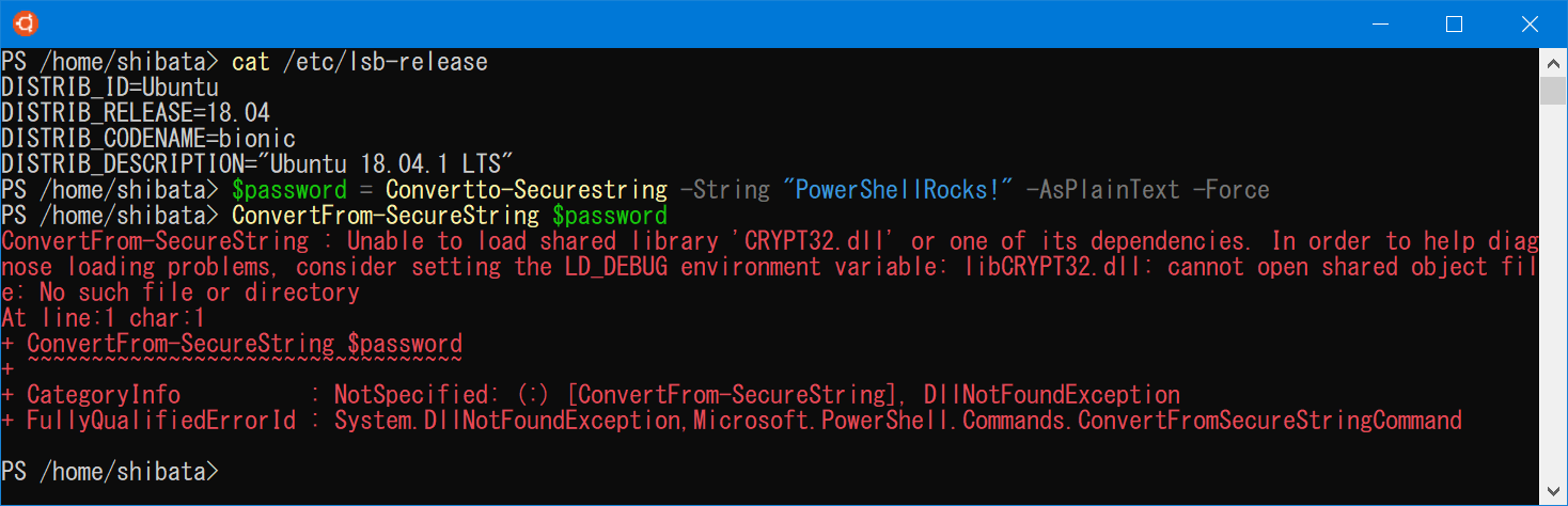 PowerShell CoreのSecureStringについて | DevelopersIO