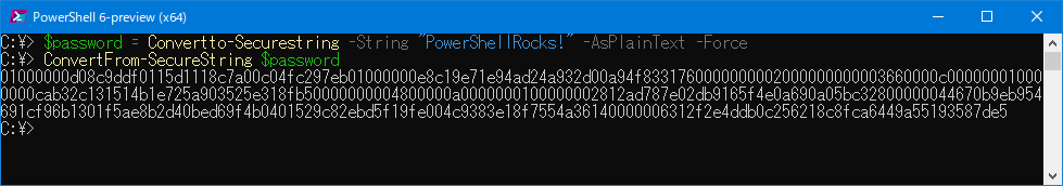 PowerShell CoreのSecureStringについて | DevelopersIO