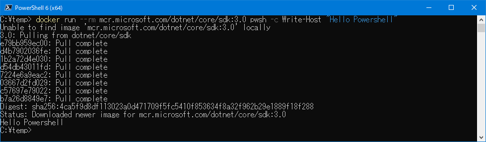 .NET Core 3.0 SDK Docker ImageにPowerShell Coreが含まれました | DevelopersIO