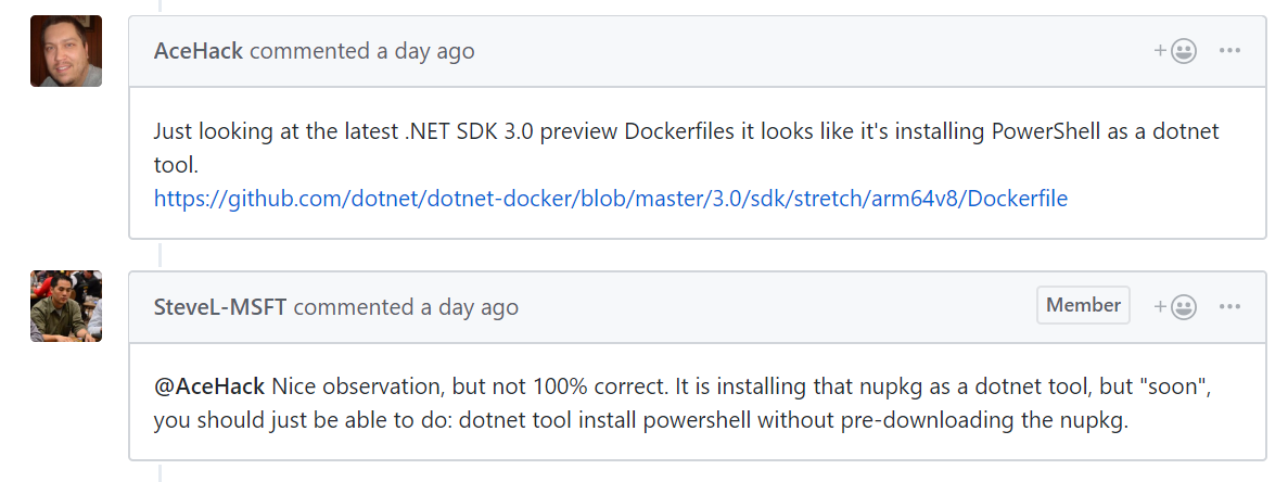 .NET Core 3.0 SDK Docker ImageにPowerShell Coreが含まれました | DevelopersIO