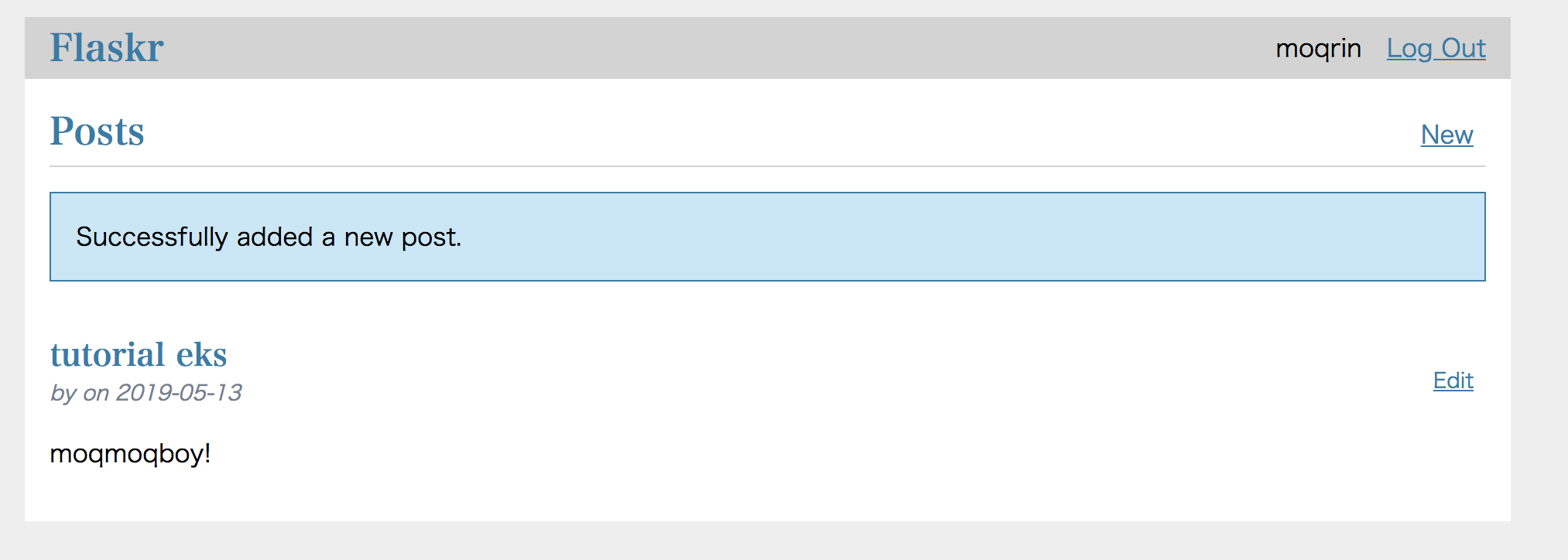 EKS+RDS(MySQL5.7)+Flaskをeksctlで既存VPCに構築してみる | DevelopersIO