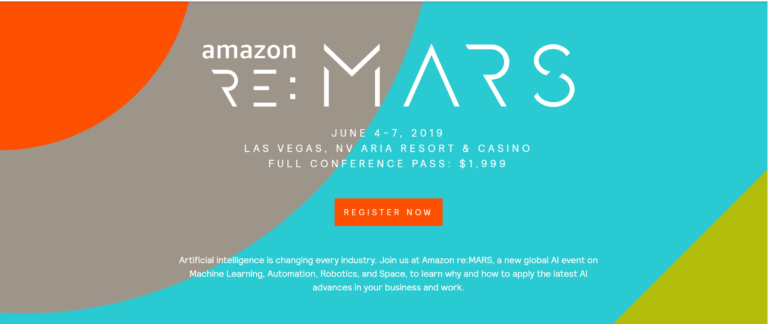 AmazonのAIイベント『re:MARS』に参加してきます | DevelopersIO