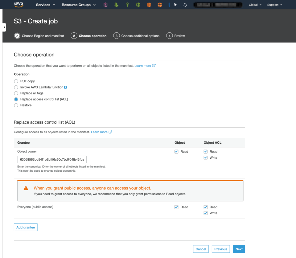 複数のS3のオブジェクトをまとめて一括処理！Amazon S3 Batch Operationsを試してみた | DevelopersIO