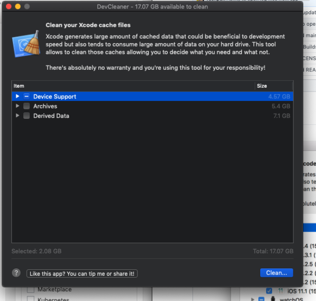 Xcodeの面倒なキャッシュ削除をGUIで行えるMacアプリ『DevCleaner for Xcode』 | DevelopersIO