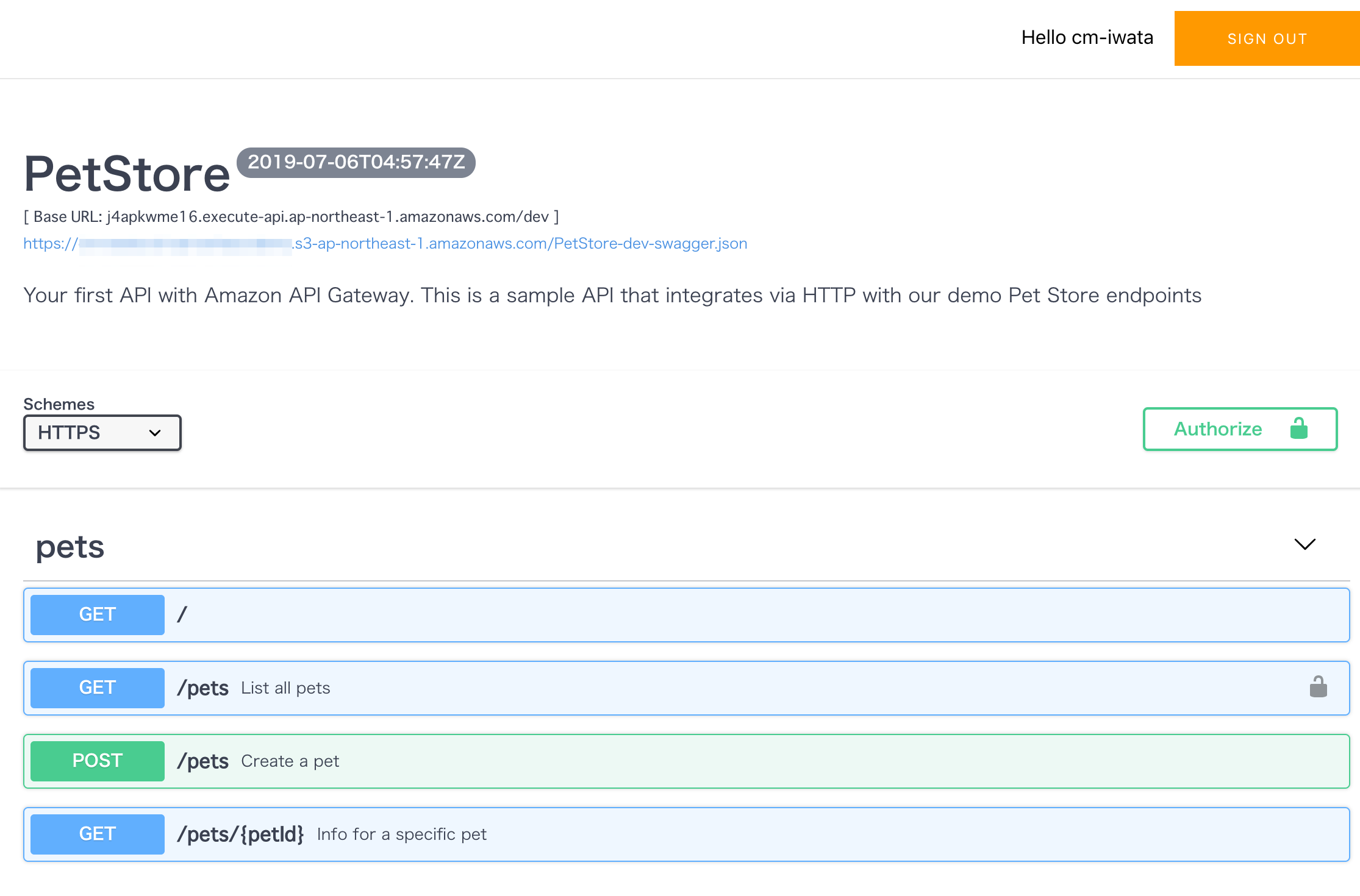 Amplify Reactで取得したトークンを使って、Swagger UIからAPIを実行してみた | DevelopersIO