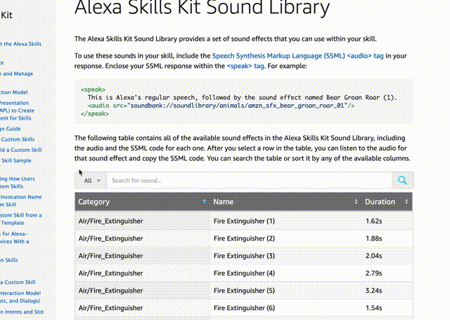 Alexa Skills Kitサウンドライブラリで新たに2,500個以上の効果音が使えるようになりました | DevelopersIO