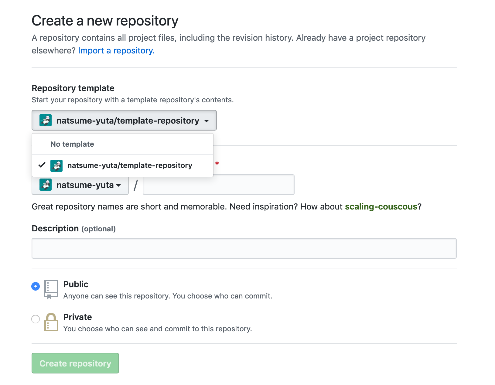 GitHubでは既存のRepositoryをTemplateとして、新しいRepositoryを作成することができる | DevelopersIO