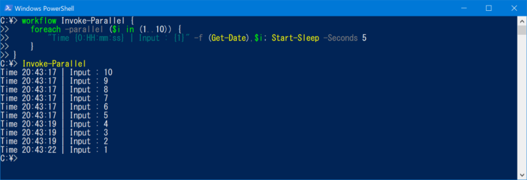 [PowerShell] ForEach-Objectの新機能、ForEach-Object -Parallel について | DevelopersIO