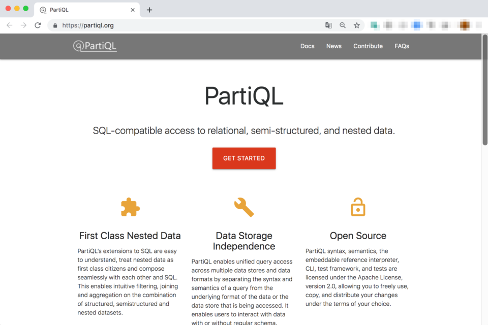 AWSのデータストアやフォーマットに依存しない問い合わせが可能に。オープンソースとして公開されたSQL互換クエリ言語「PartiQL」を触ってみた | DevelopersIO