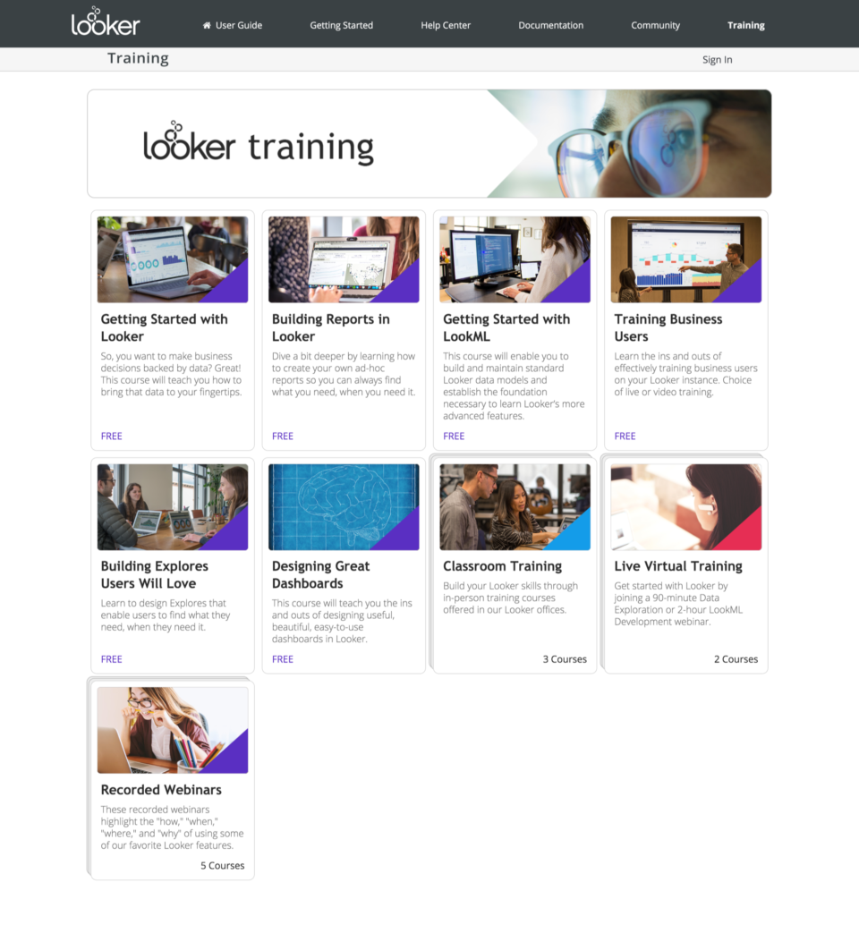 Lookerに関するトレーニングが受講出来る『Looker University』について #looker | DevelopersIO