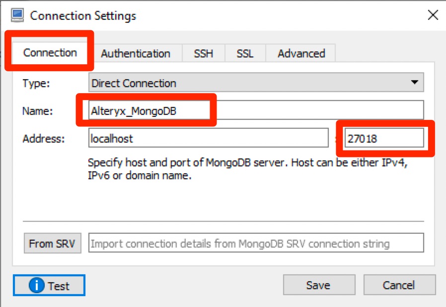 Alteryx Server埋め込みのMongoDBへGUIクライアントツール『Robo 3T』を使って接続してみた | DevelopersIO