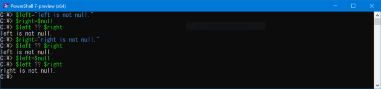 PowerShell 7 で NULL合体演算子(??、??=)が導入されました | DevelopersIO