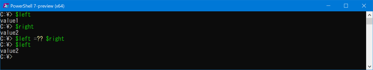 PowerShell 7 で NULL合体演算子(??、??=)が導入されました | DevelopersIO