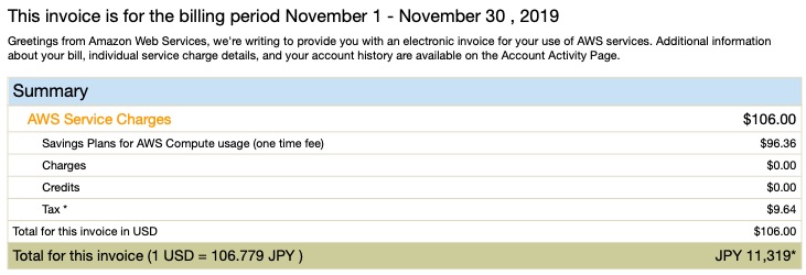 約100USDのSavings Plansを購入してEC2の割引を確認してみた | DevelopersIO
