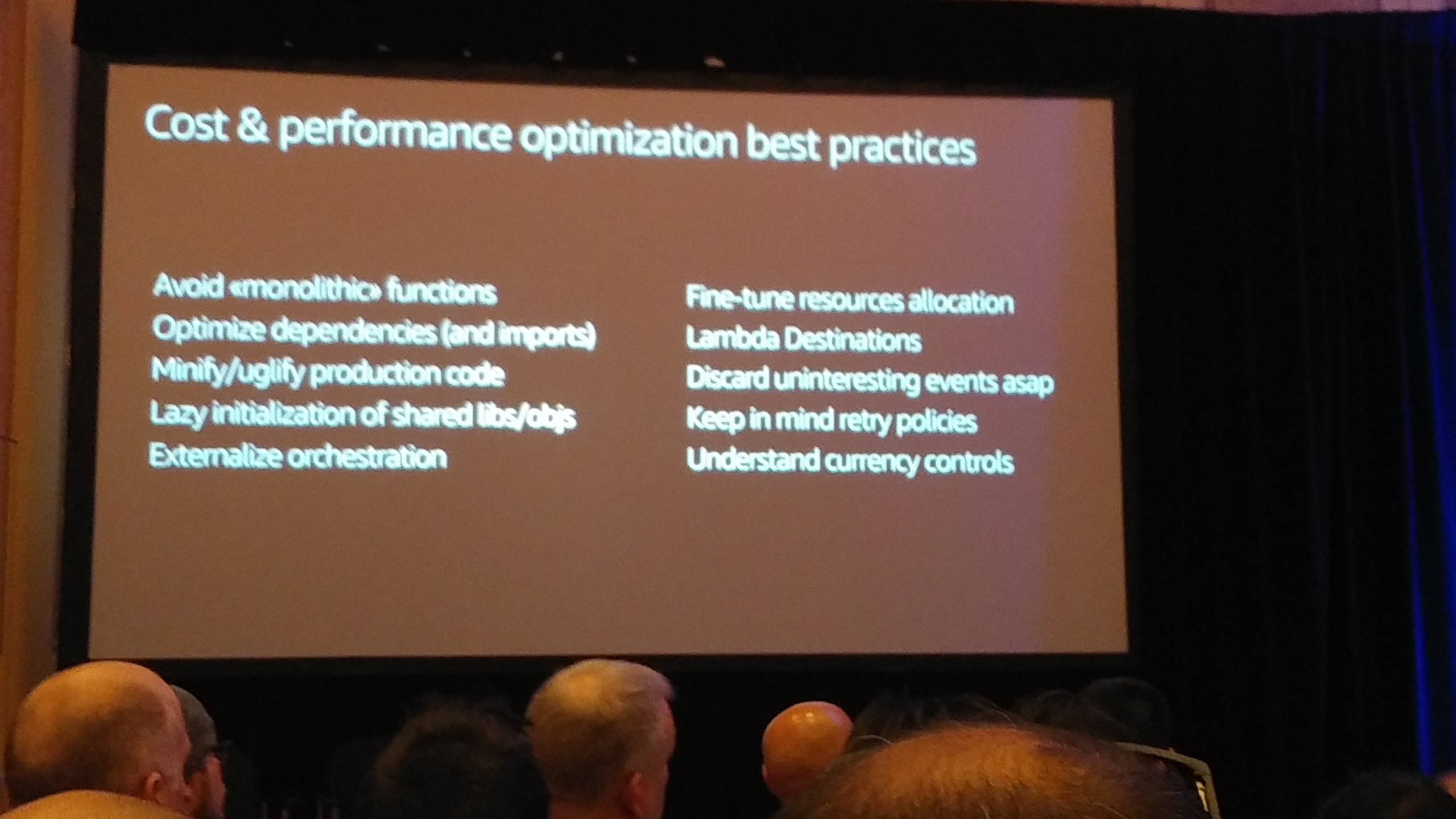 [レポート] Lambda関数のパフォーマンスチューニング SVS224-R AWS Lambda function performance tuning #reinvent ...