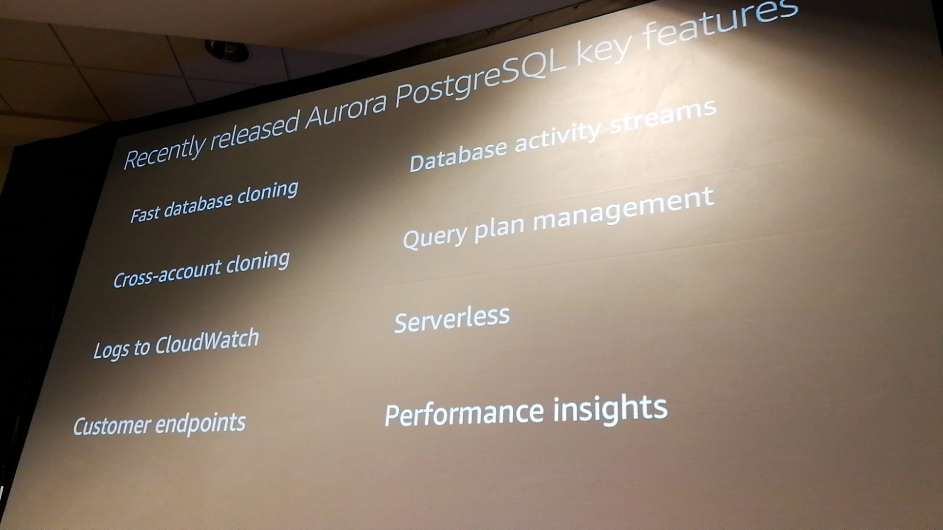 [レポート] Amazon EC2からAmazon Aurora PostgreSQLへの移行 #reinvent #DAT350 | DevelopersIO