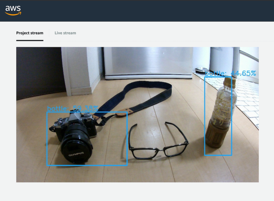 AWS DeepLensのサンプルプロジェクトを使って物体検出を実行する | DevelopersIO