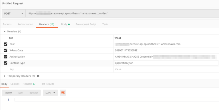 API GatewayでAPIにIAM認証をかけて、Node.jsでSigV4署名ヘッダを作成してリクエストしてみる | DevelopersIO